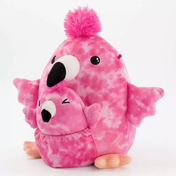 Squishmallows | Toys | Squishmallow Pocket Plush Flamingo Set | Poshmark